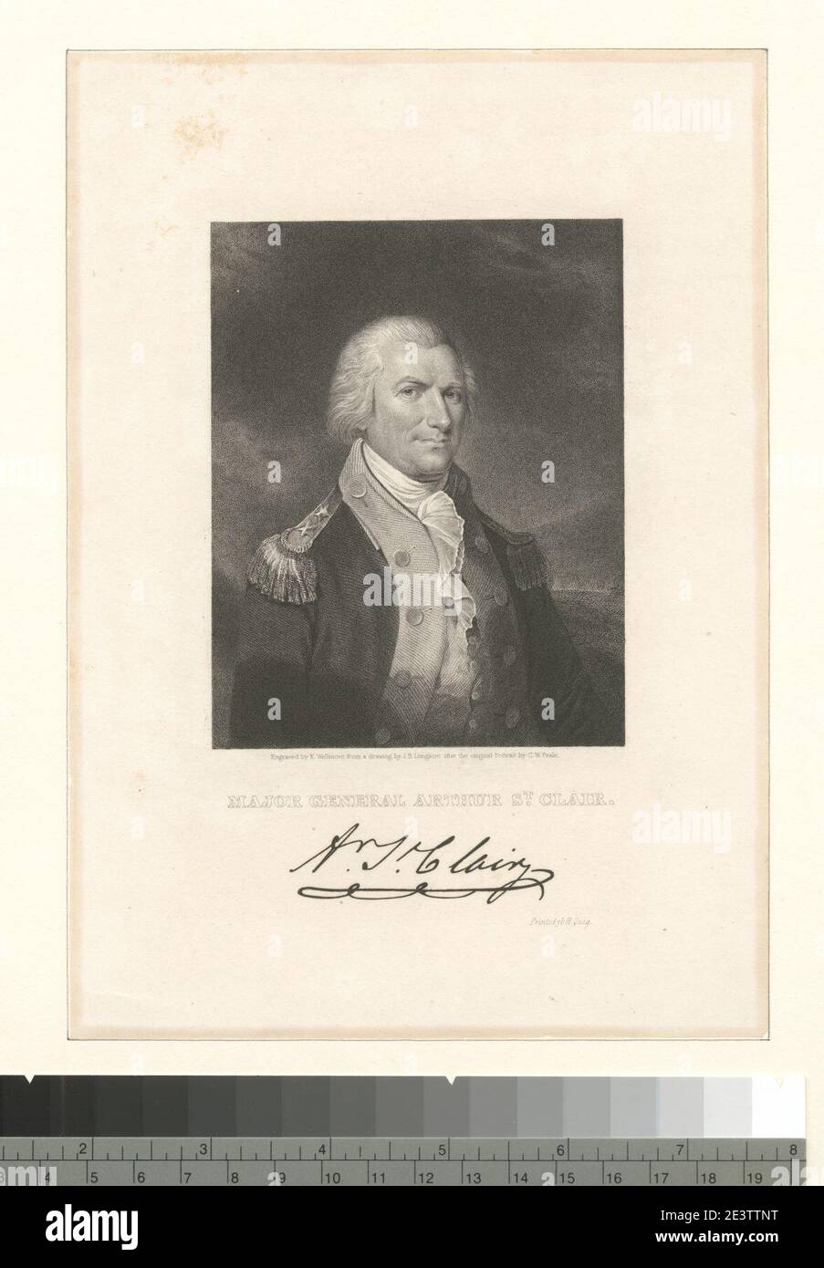 Major General Arthur St. Clair Stock Photo - Alamy