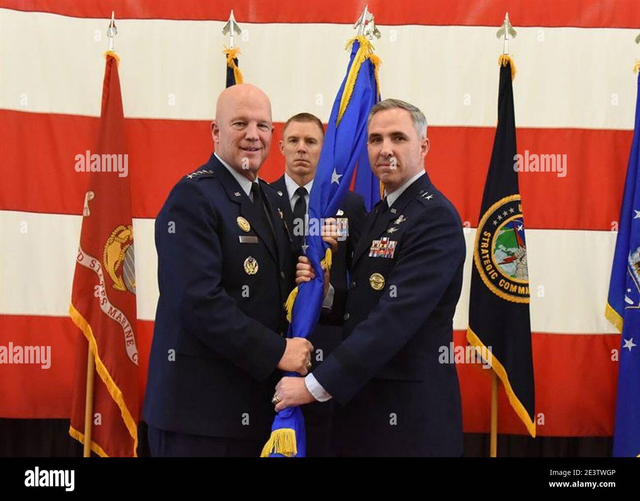 Maj. Gen. Whiting takes command of 14th Air Force Stock Photo - Alamy