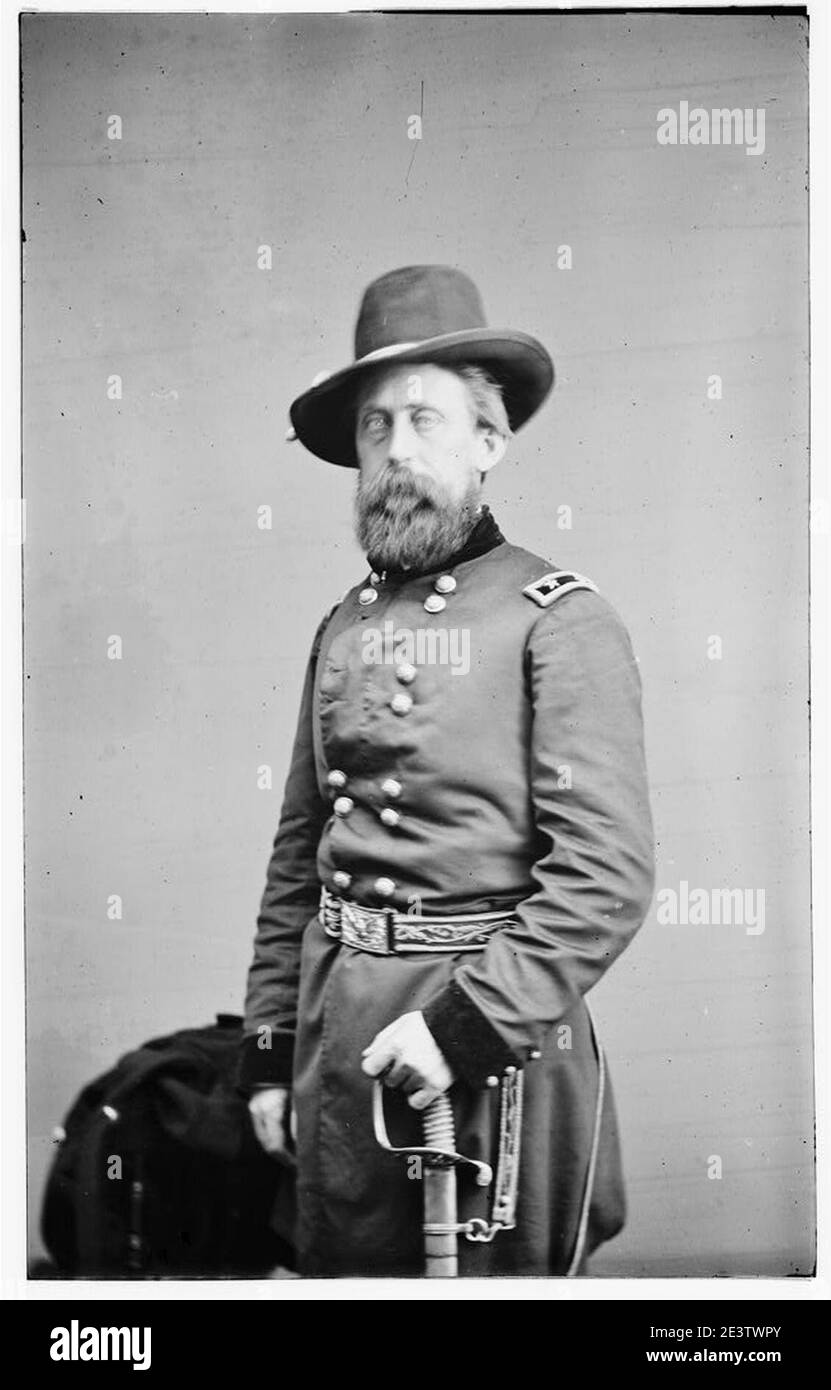 Maj. Gen. Jefferson C. Davis Stock Photo - Alamy