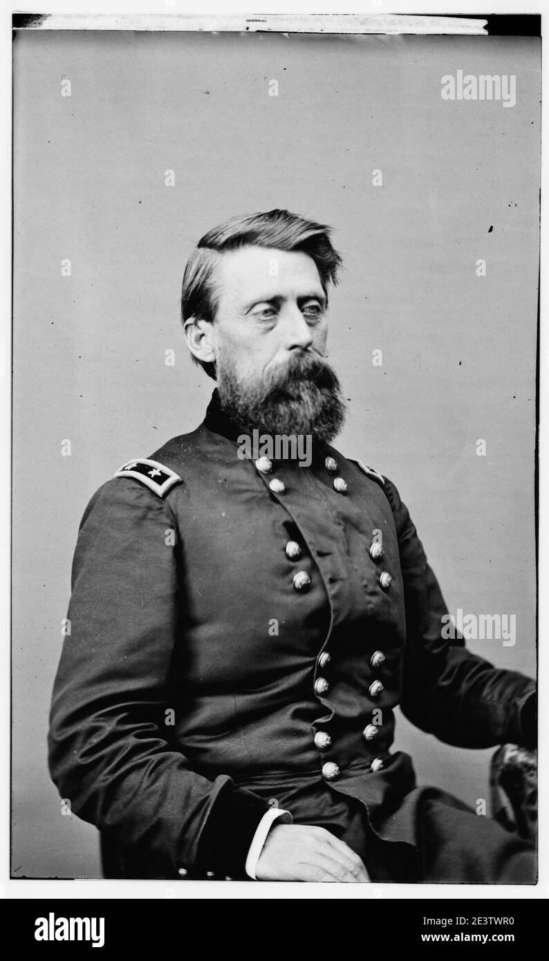 Maj. Gen. Jefferson C. Davis Stock Photo - Alamy