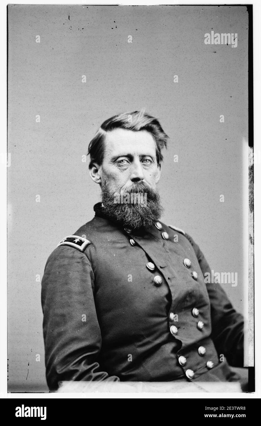 Maj. Gen. Jefferson C. Davis Stock Photo - Alamy