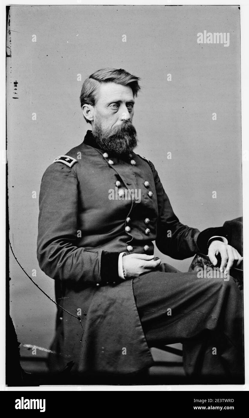 Maj. Gen. Jefferson C. Davis Stock Photo - Alamy