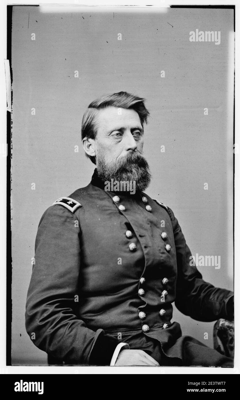 Maj. Gen. Jefferson C. Davis Stock Photo - Alamy