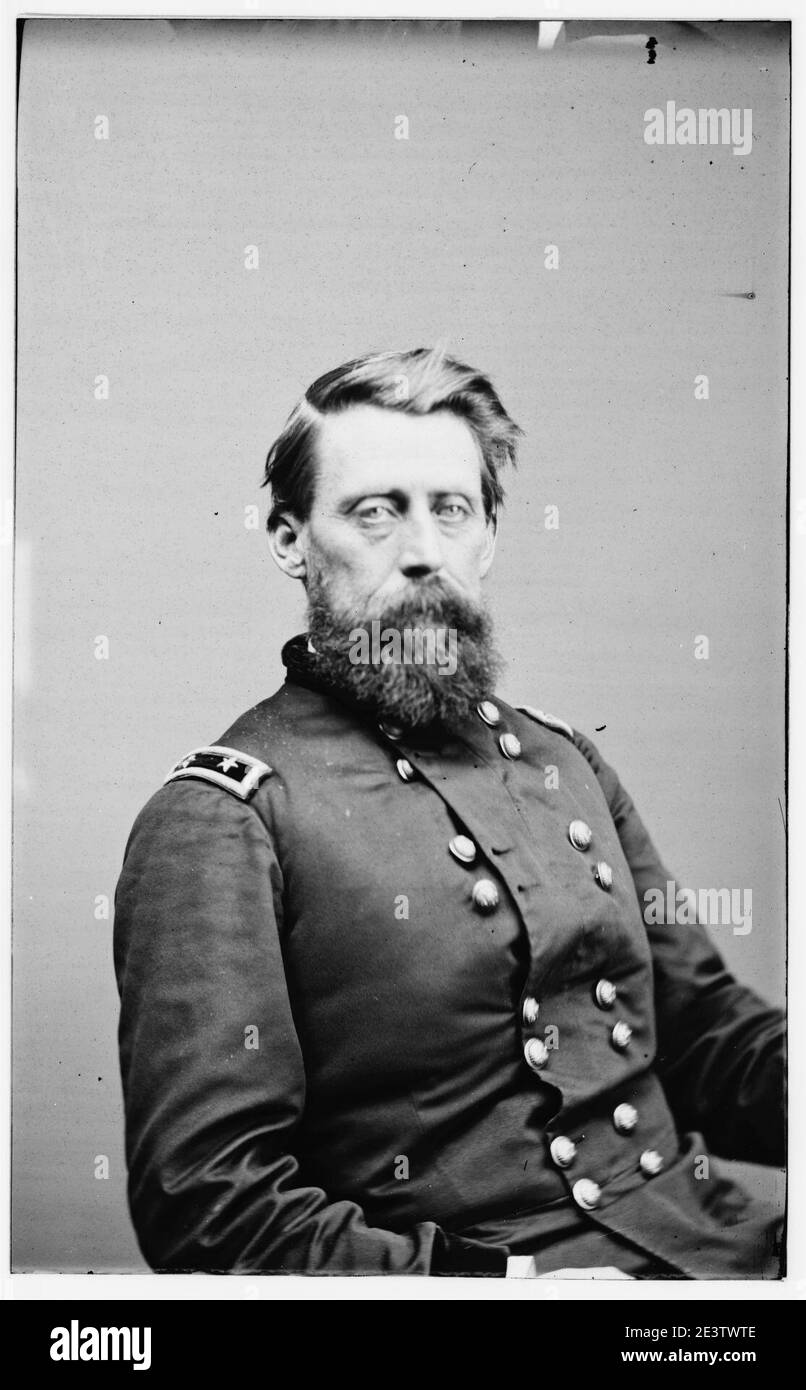 Maj. Gen. Jefferson C. Davis Stock Photo - Alamy