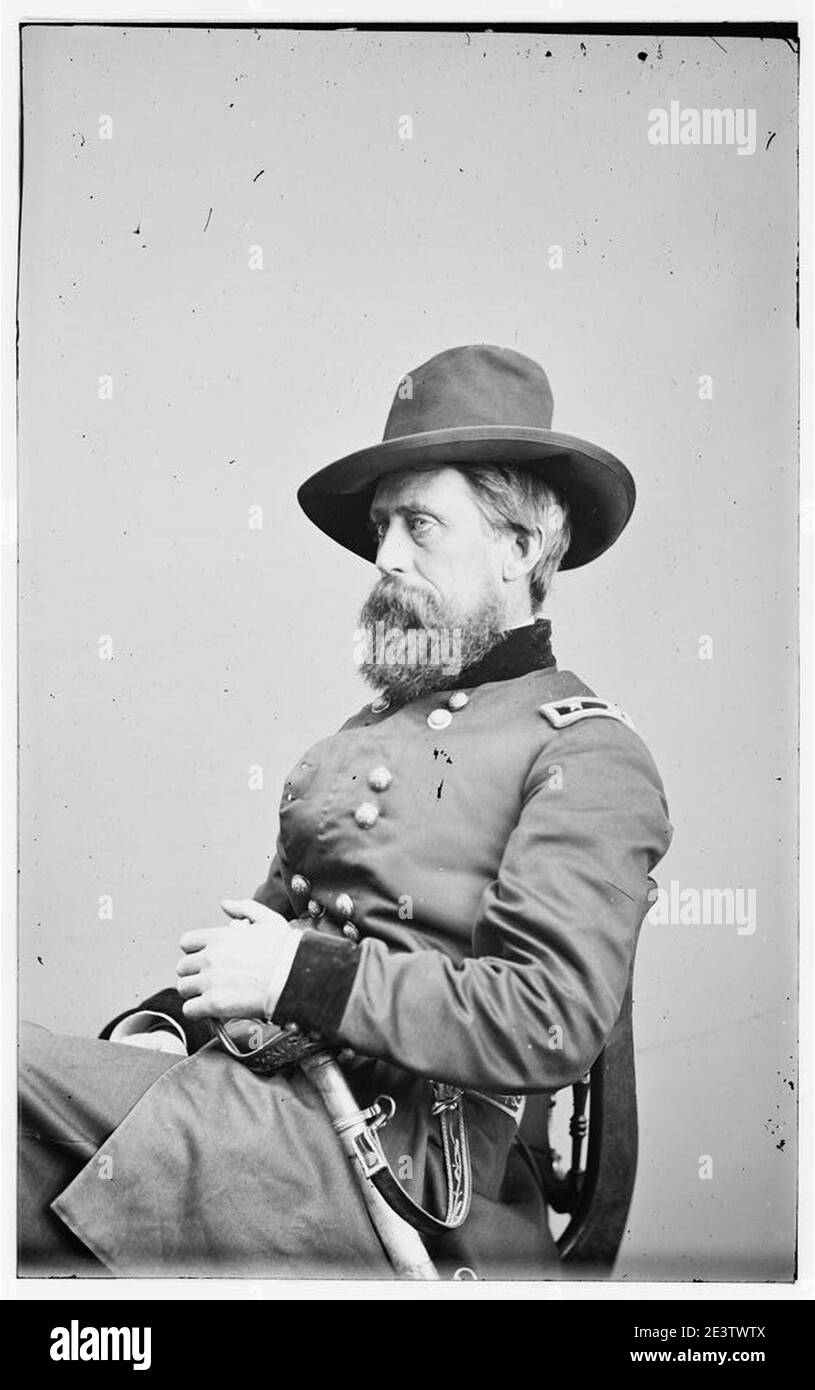 Maj. Gen. Jefferson C. Davis Stock Photo - Alamy