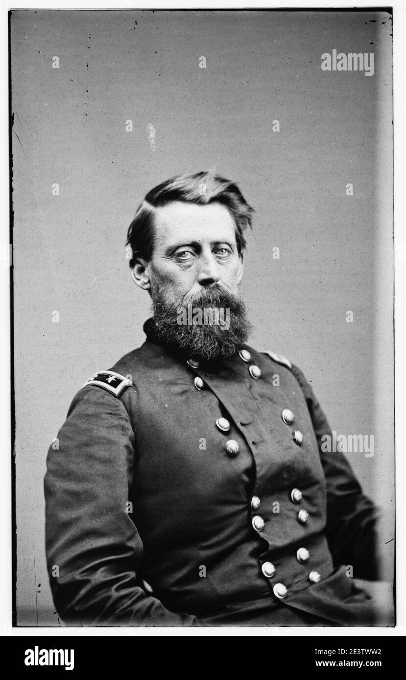 Maj. Gen. Jefferson C. Davis Stock Photo - Alamy