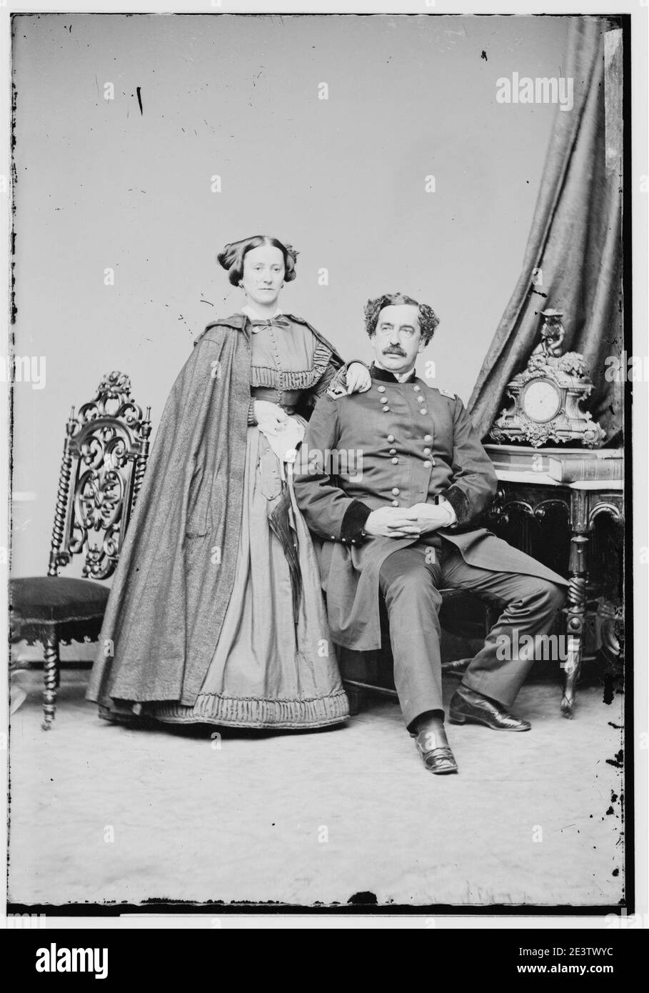 Maj. Gen. Abner Doubleday Stock Photo - Alamy