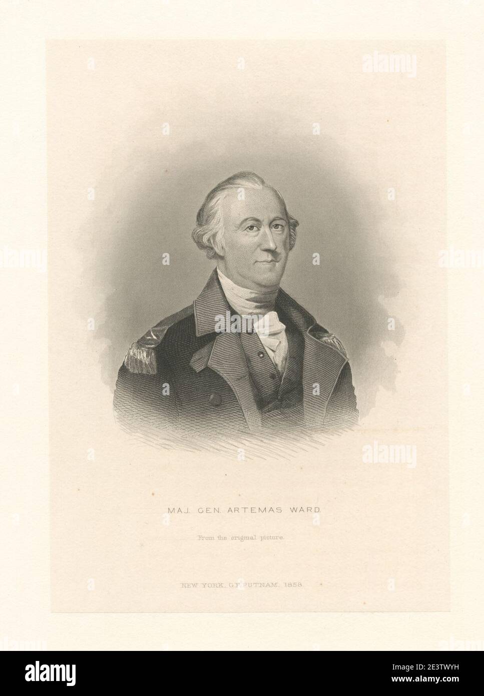 Maj. Gen. Artemas Ward Stock Photo - Alamy