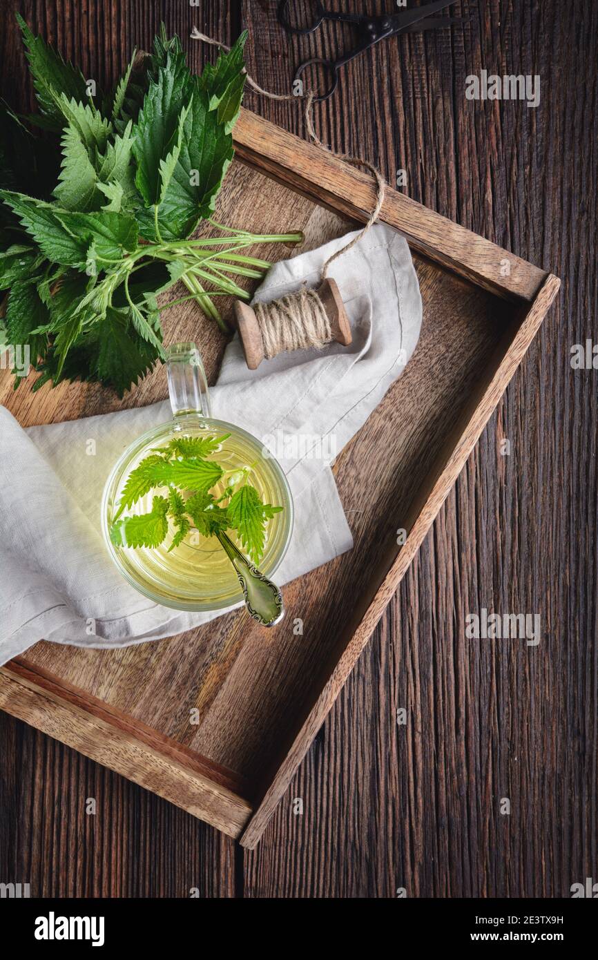 Nettle tea hi-res stock photography and images - Alamy