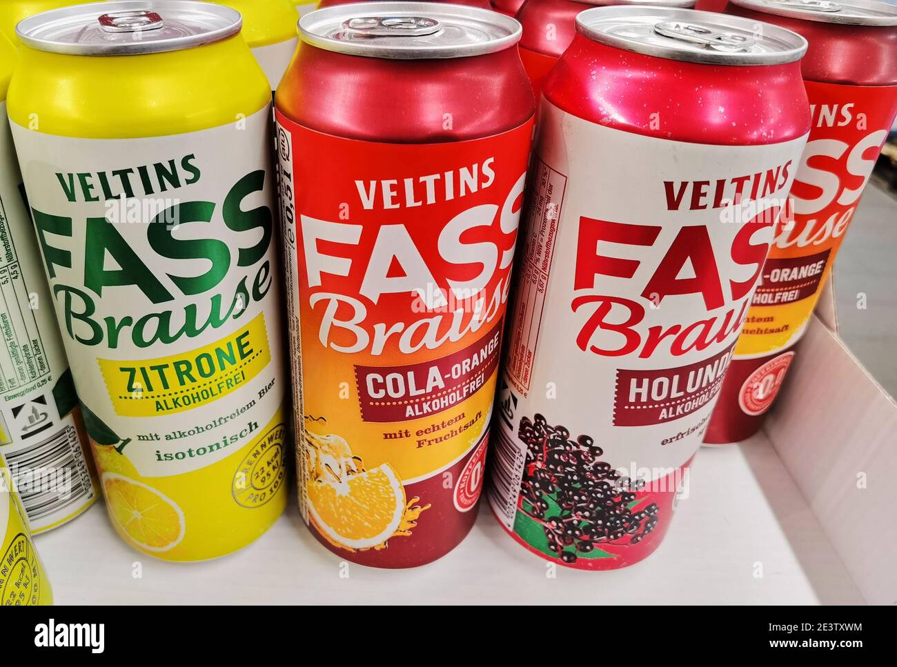 Berlin, Germany - January 20, 2021: View of a shelf where you can see a ...