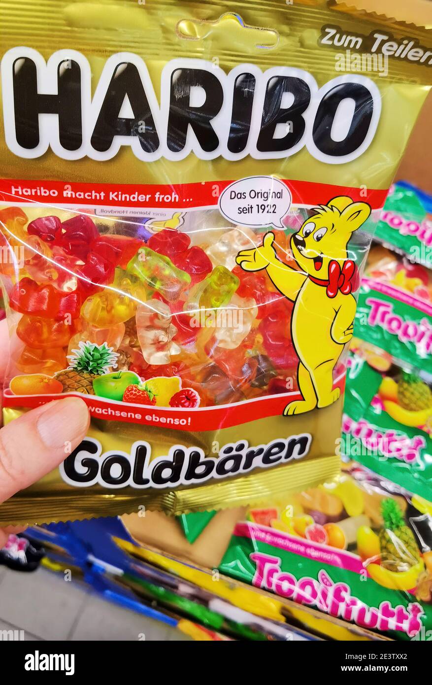 Haribo sweets bag hi-res stock photography and images - Alamy