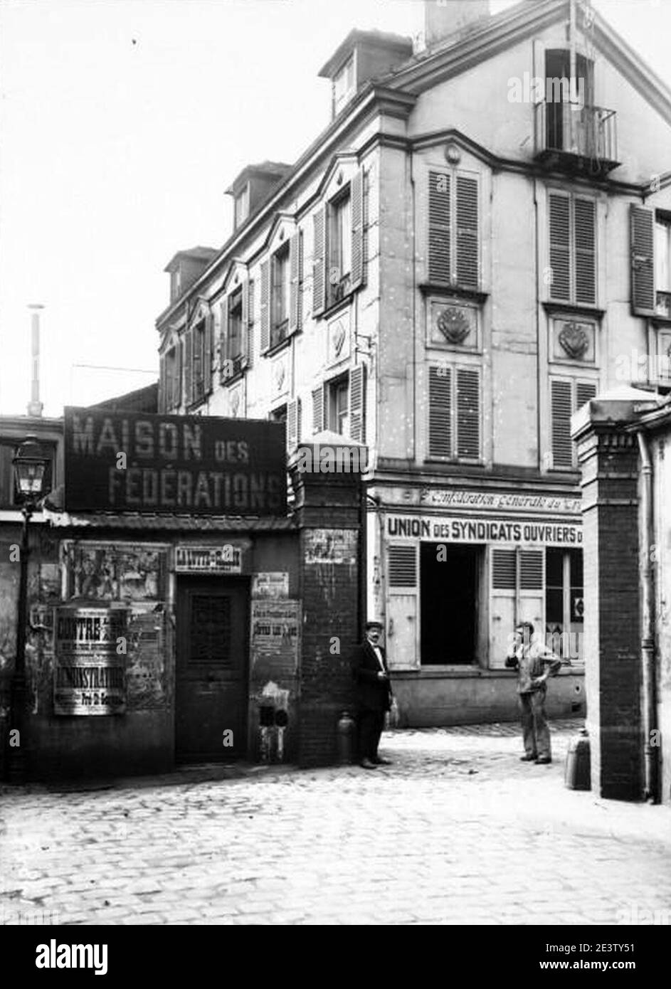 Maison des Fédérations, Paris, 1913 Stock Photo - Alamy