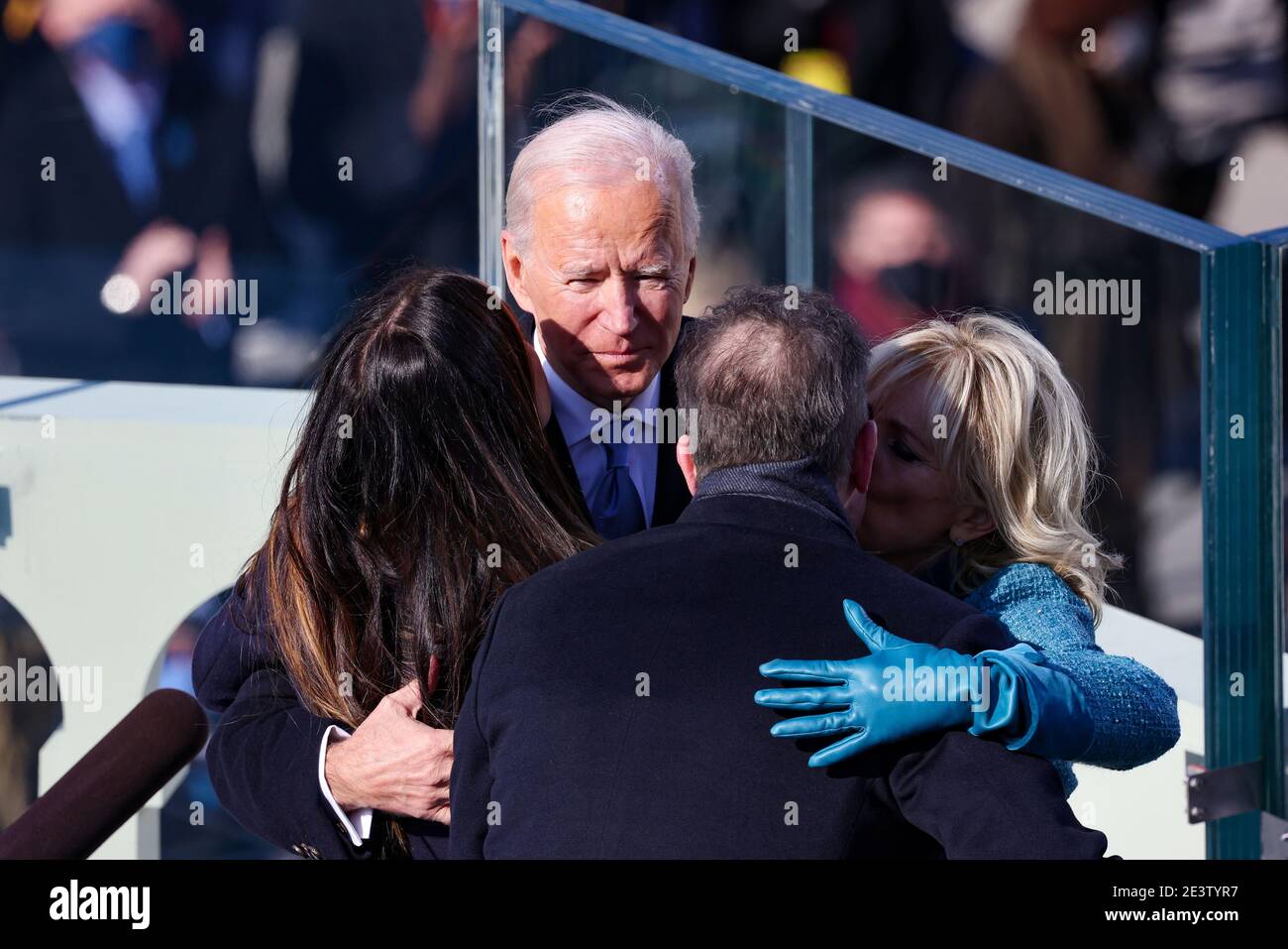 Washington, DC. 20th Jan, 2021.WASHINGTON, DC - JANUARY 20: President ...