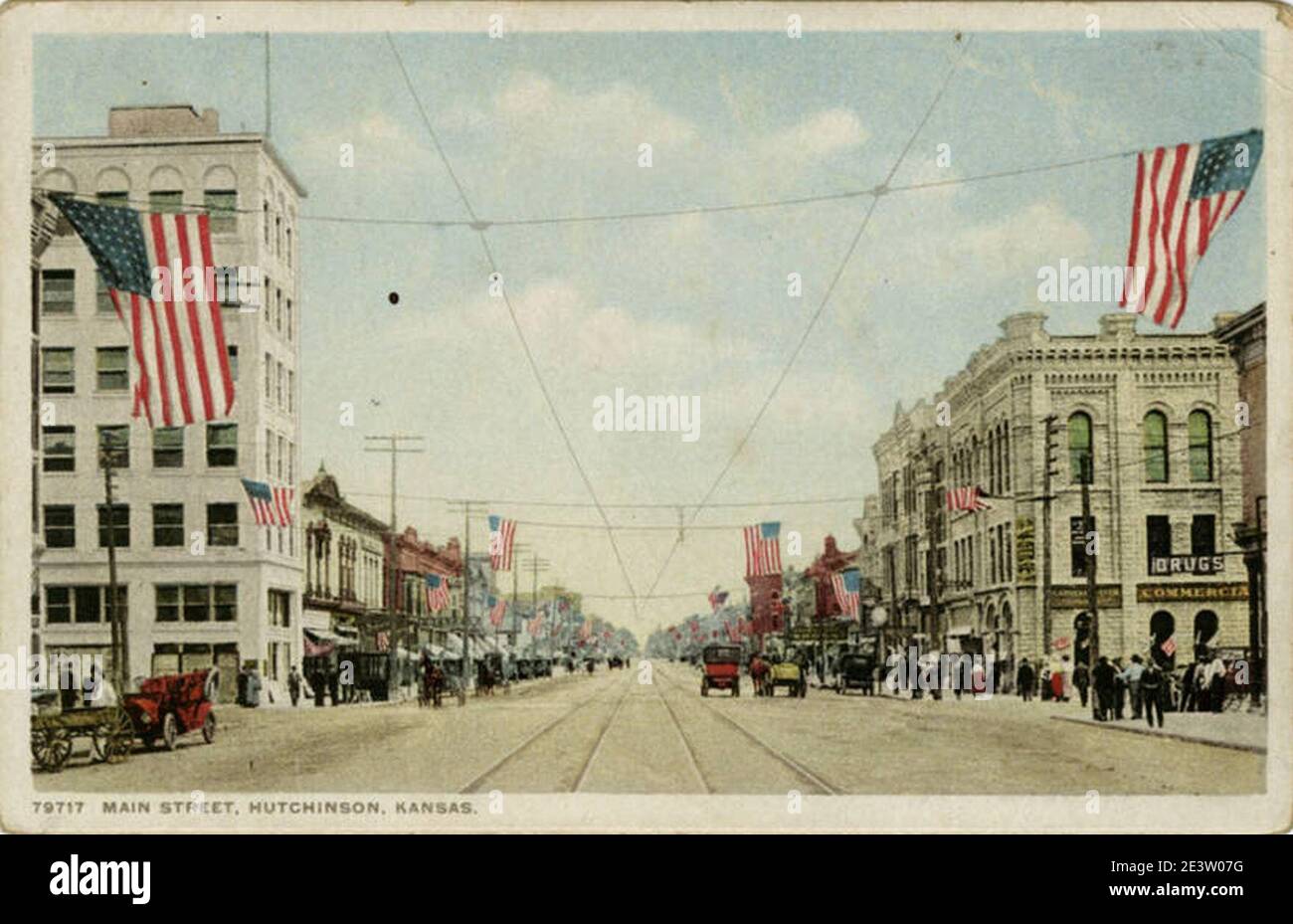 Main Street, Fred Harvey Stock Photo - Alamy