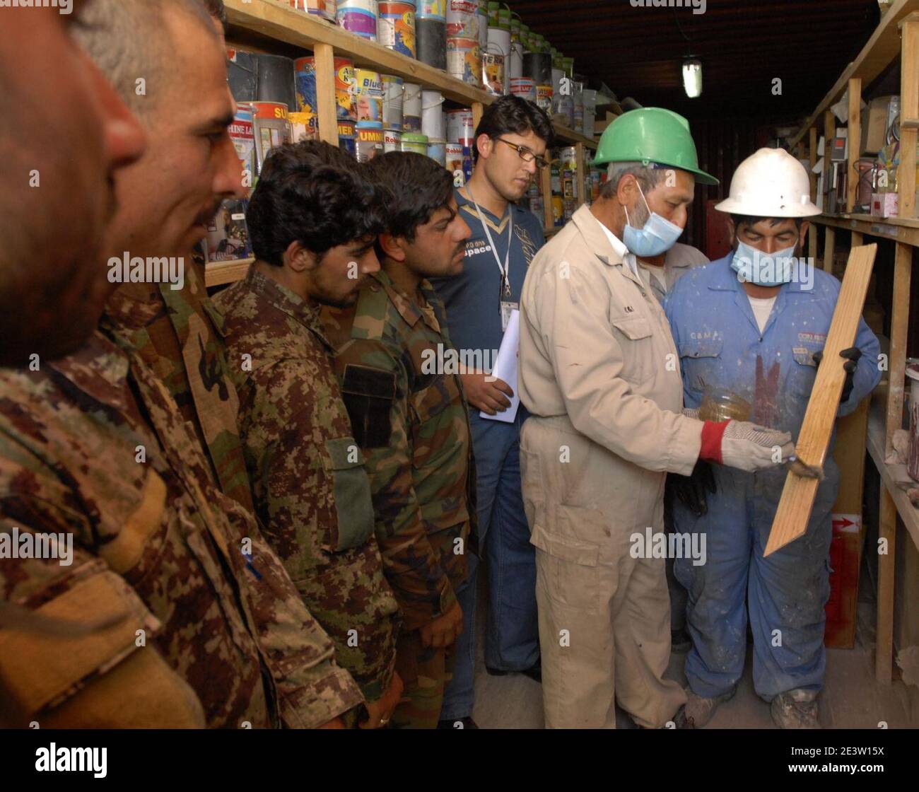 Maintenance School Started for Camp Hero Stock Photo - Alamy