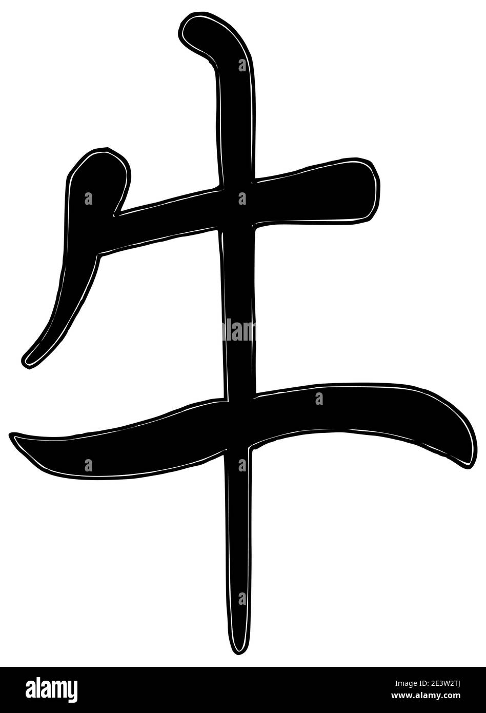 Ox outline hi-res stock photography and images - Alamy