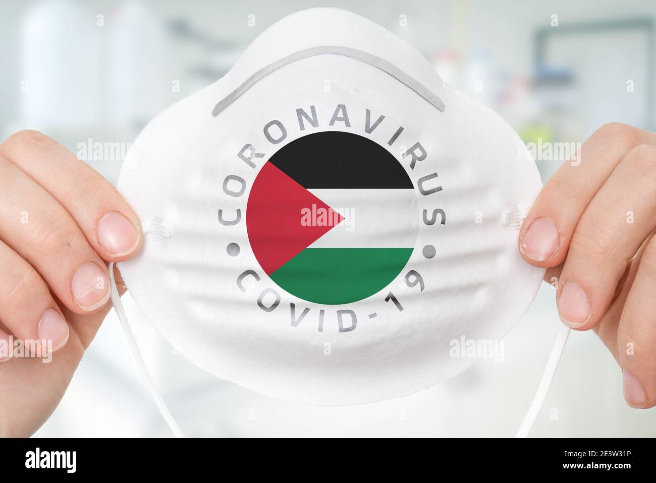 Palestine coronavirus mask hi-res stock photography and images - Alamy