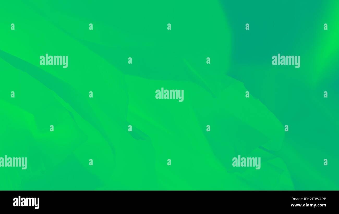 Elegant green shine flying fabric abstract panorama background Stock ...