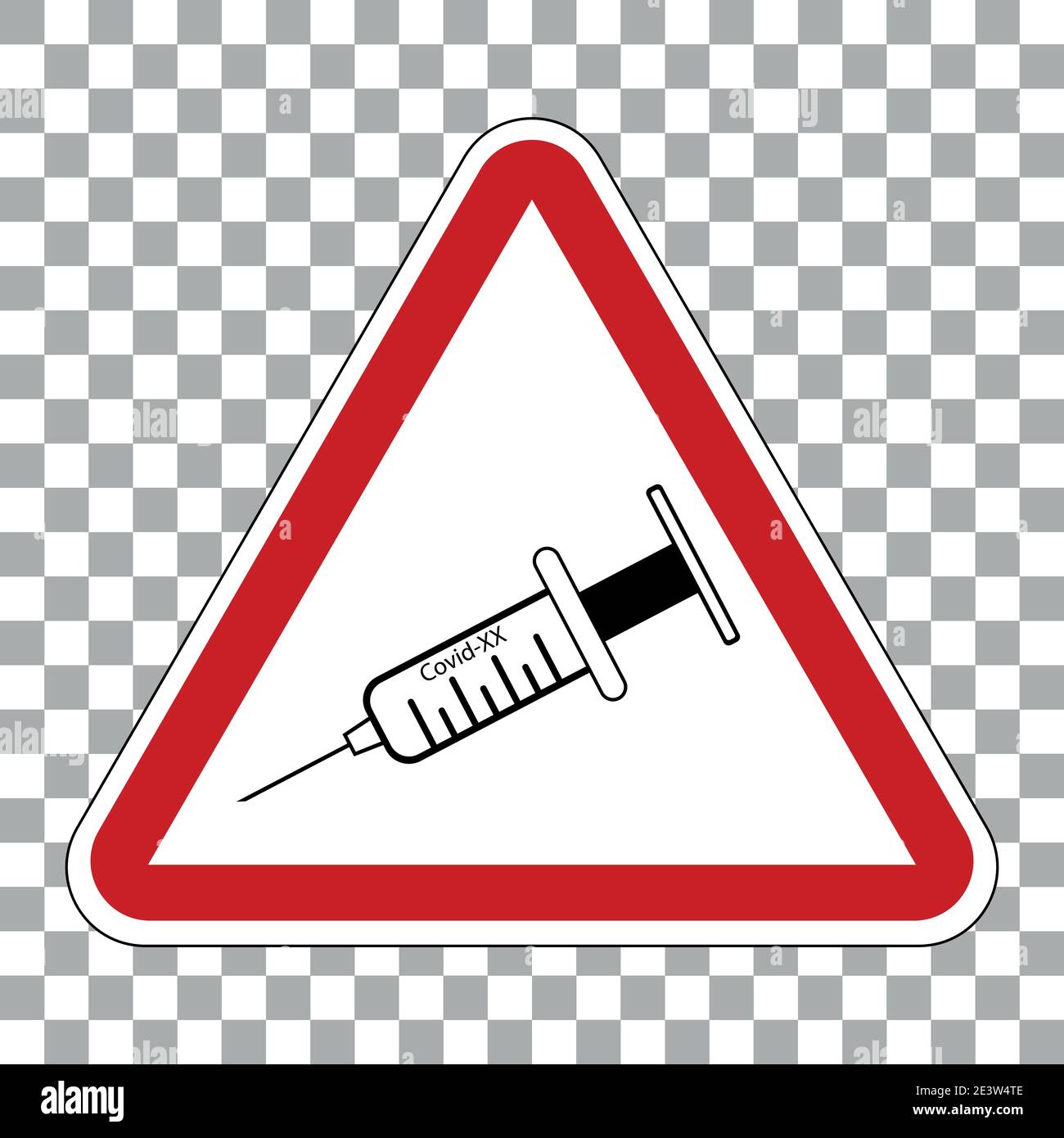 Hospital warning sign Stock Vector Images - Alamy