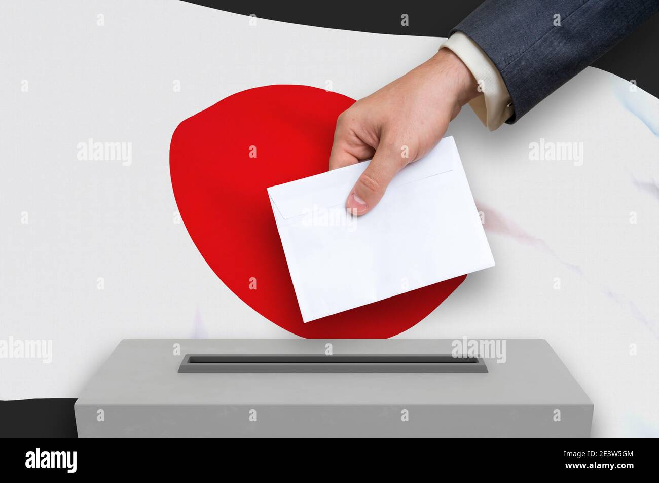 Japan election ballot box hi-res stock photography and images - Alamy