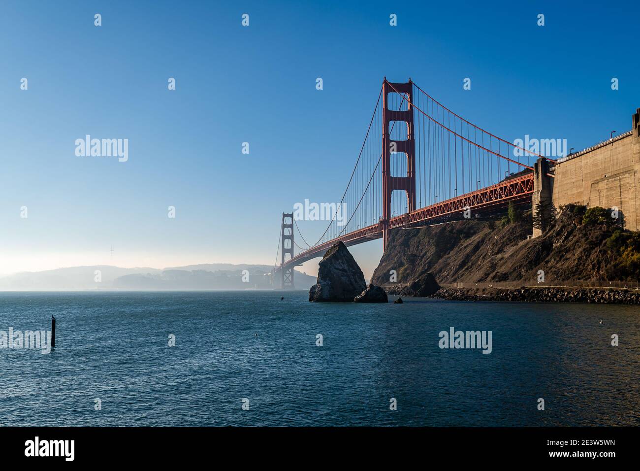 Golden gate bridge seen fort point hi-res stock photography and images ...