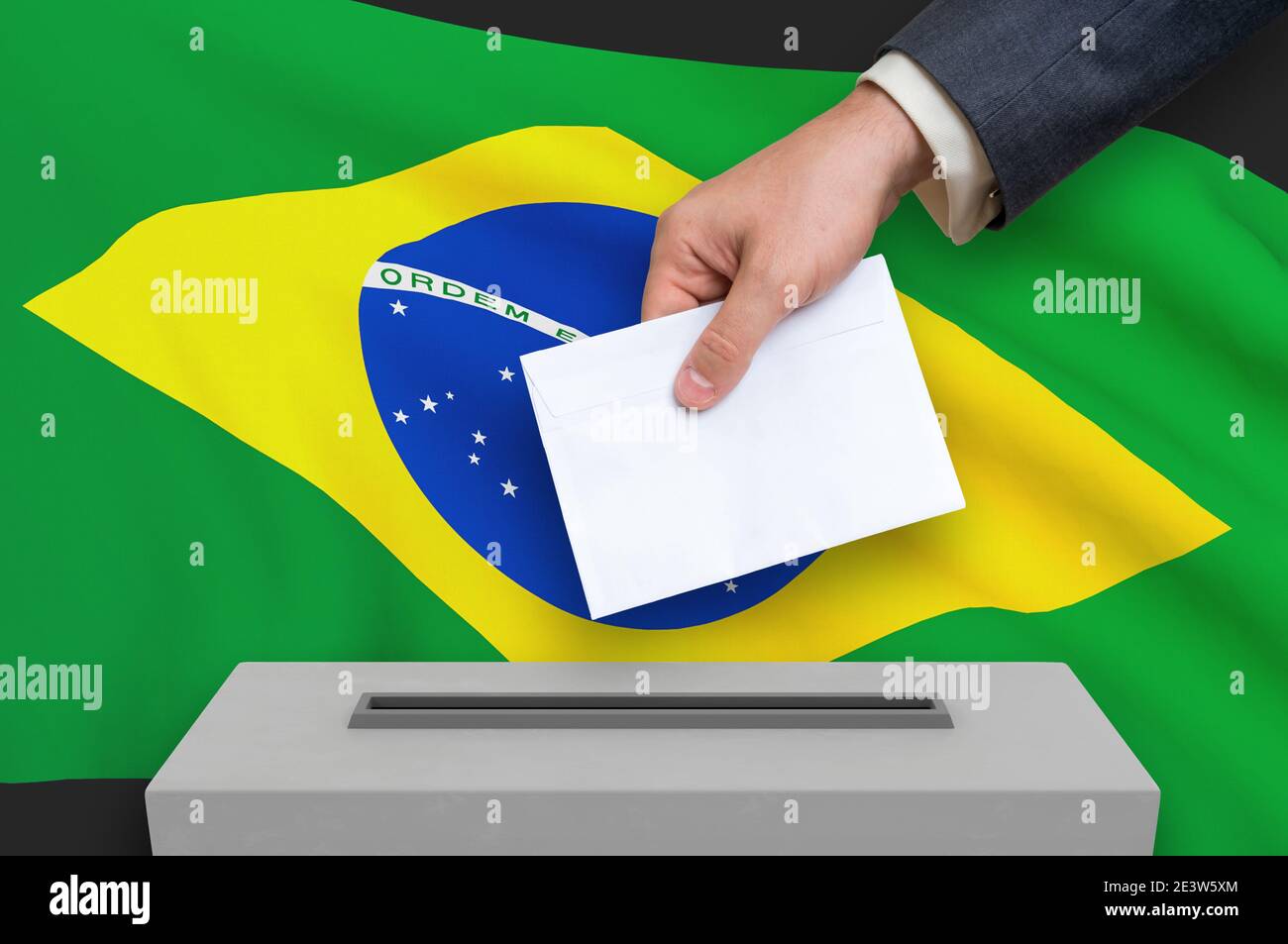 Ballot box brazil hi-res stock photography and images - Alamy