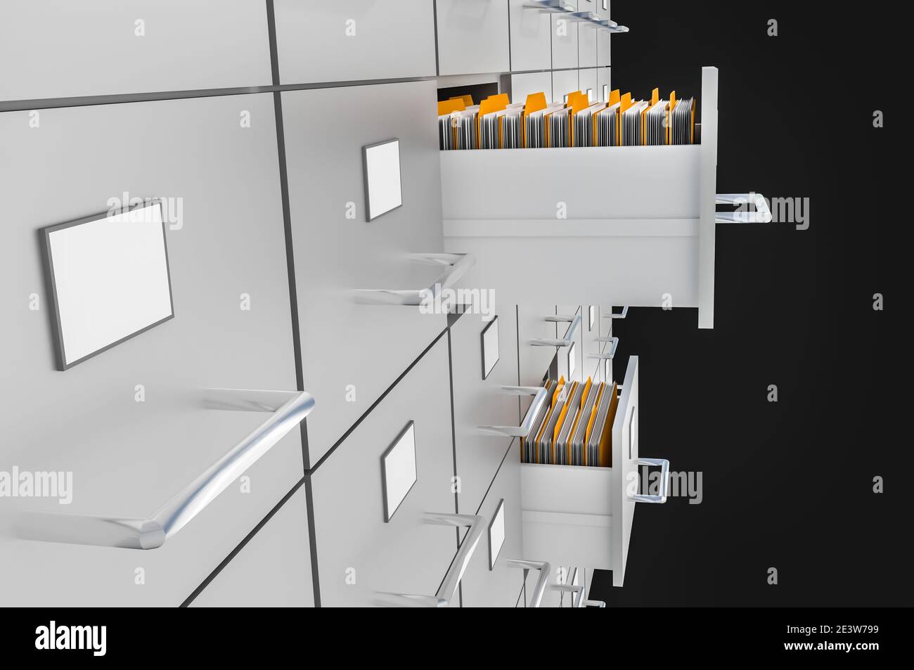 Open filing cabinets hi-res stock photography and images - Alamy