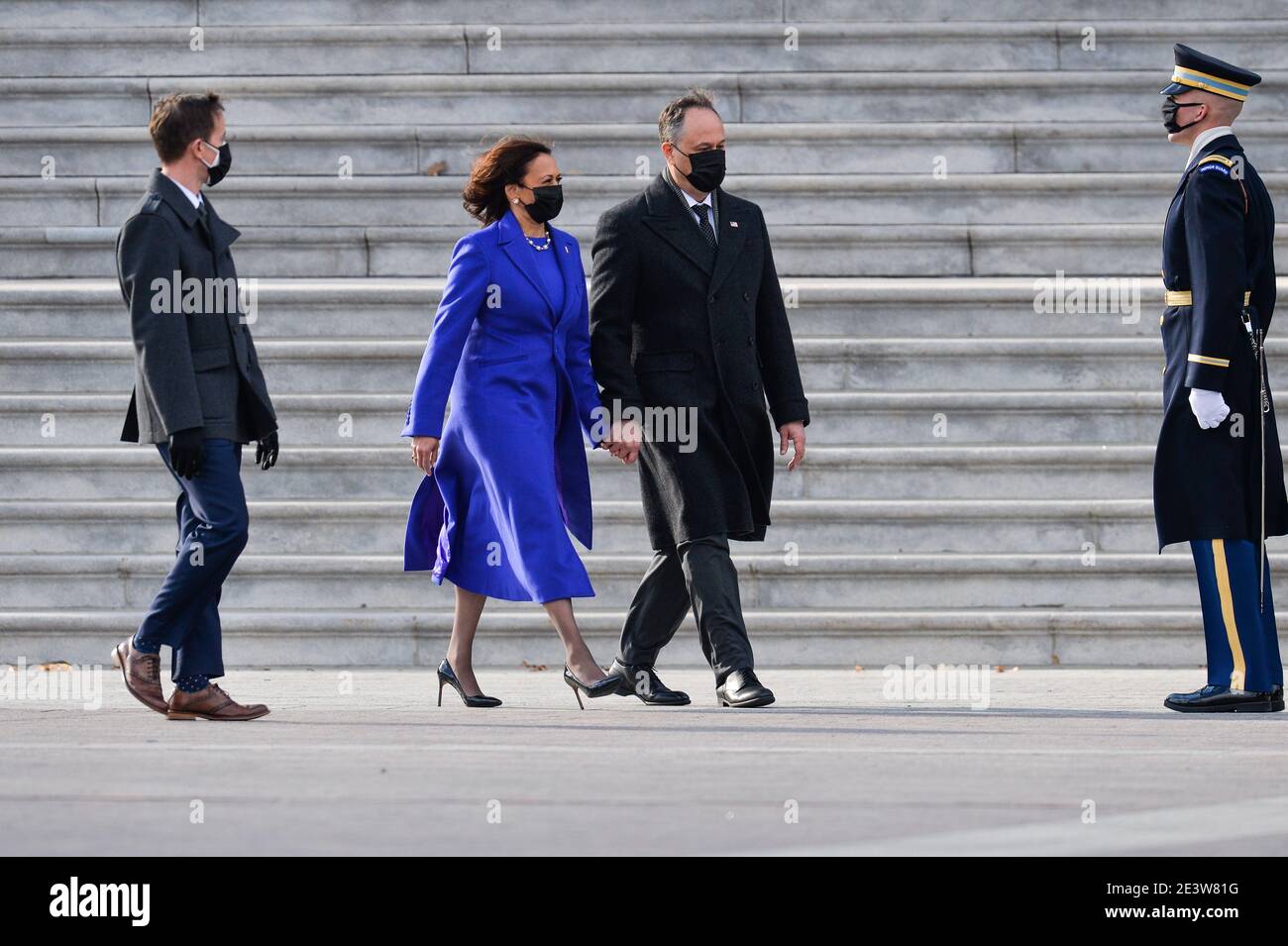Washington, USA. 20th Jan, 2021. Vice President Kamala Harris and Mr ...