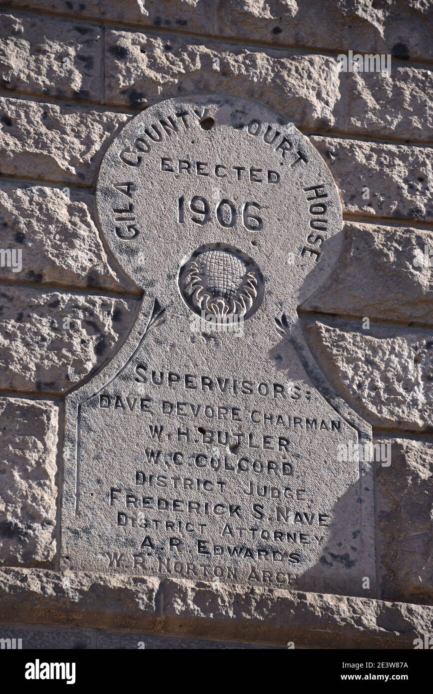 Gila county courthouse hi-res stock photography and images - Alamy