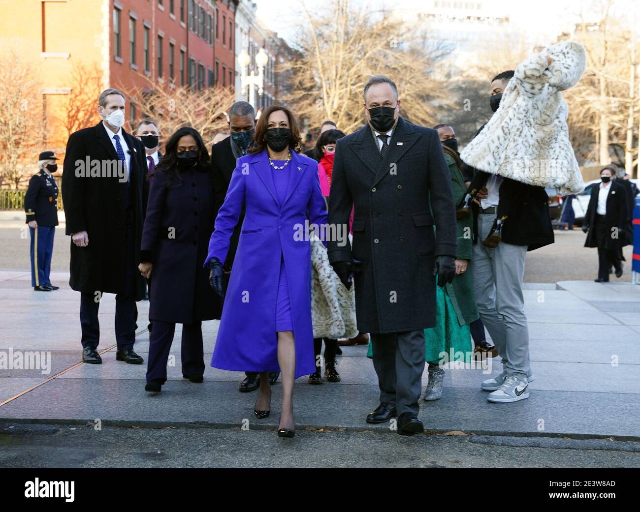 Washington, United States. 20th Jan, 2021. Vice President Kamala Harris ...