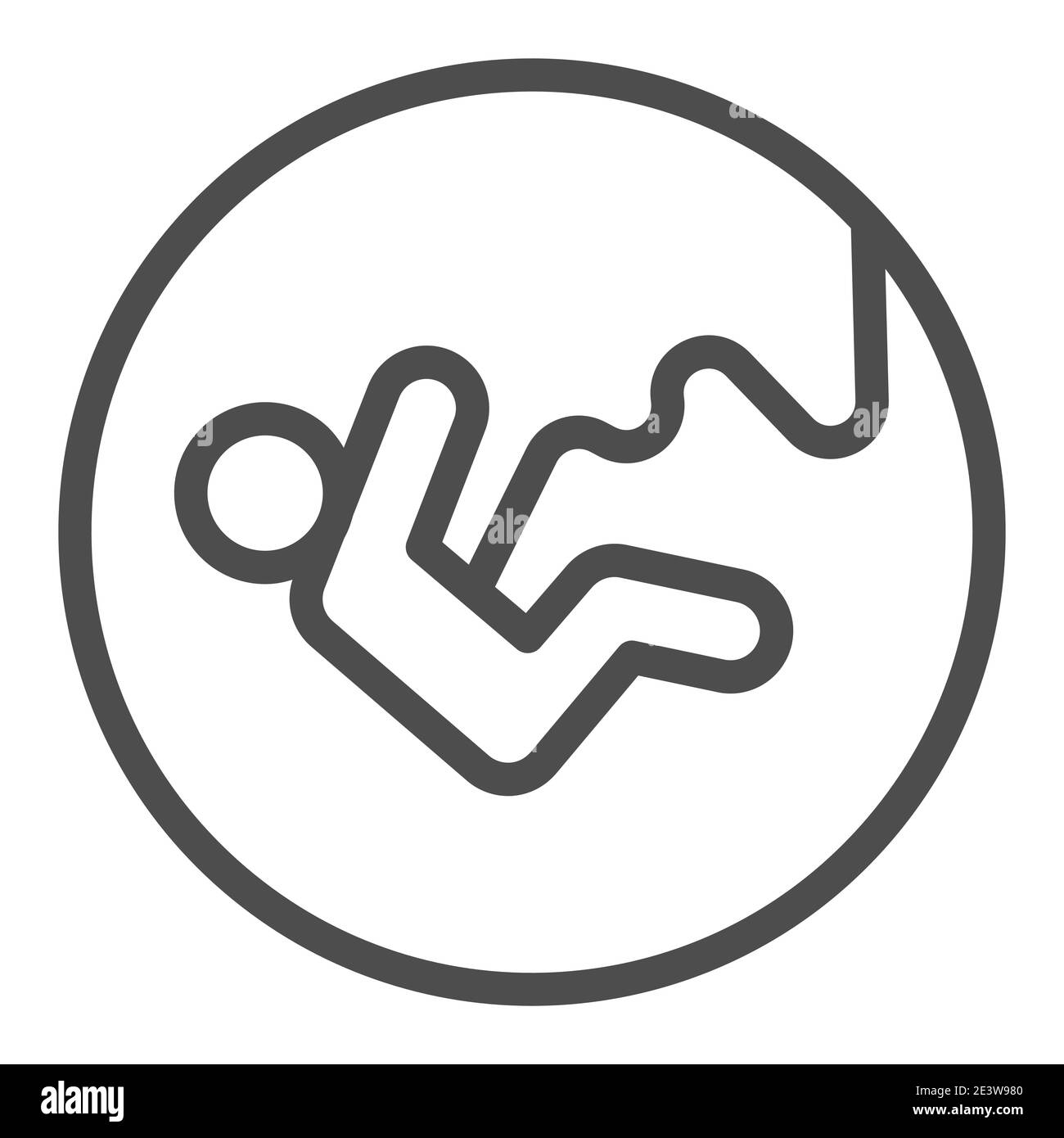 Pregnancy scan line icon, maternity concept, Baby on ultrasound screen ...