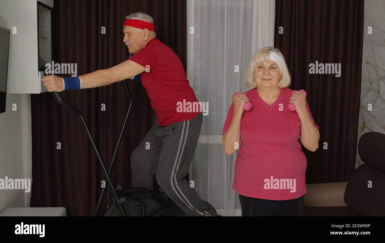 Energetic grandmother hi-res stock photography and images - Alamy