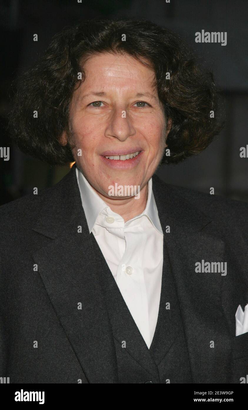Fran Lebowitz arriving at the Vanity Fair Party to celebrate the 3rd ...