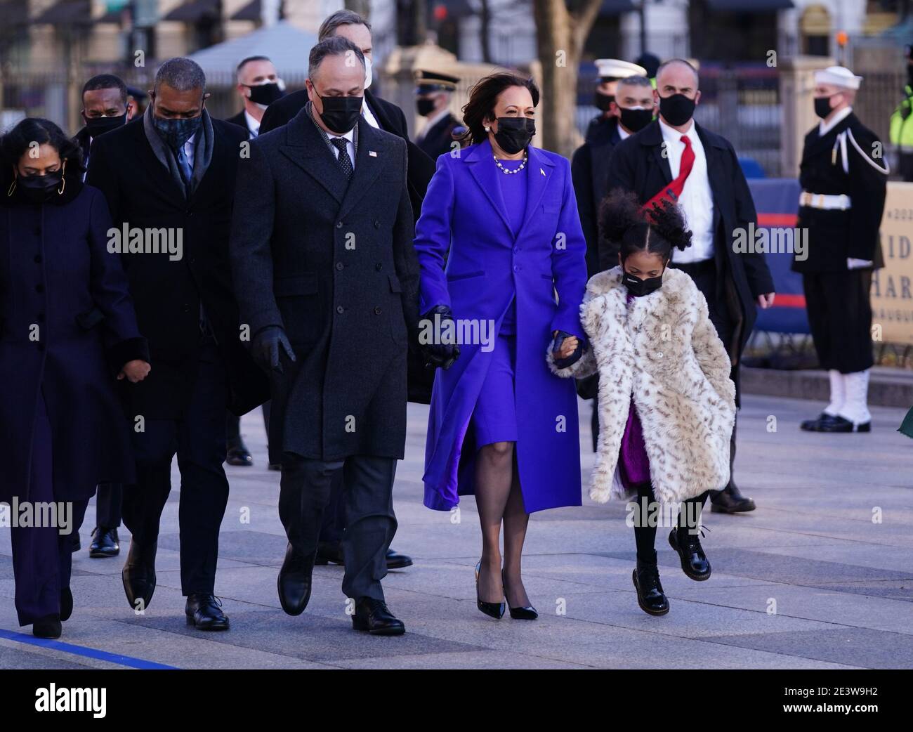 Washington, United States. 20th Jan, 2021. Vice President Kamala Harris ...
