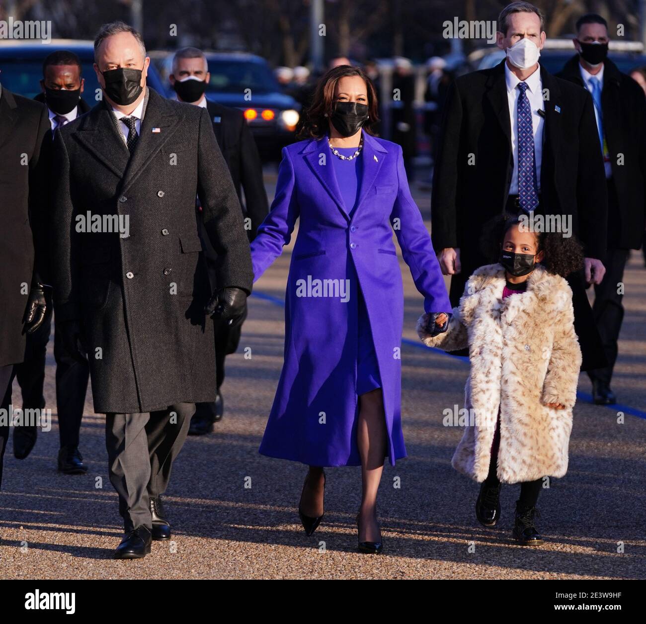 Washington, United States. 20th Jan, 2021. Vice President Kamala Harris ...
