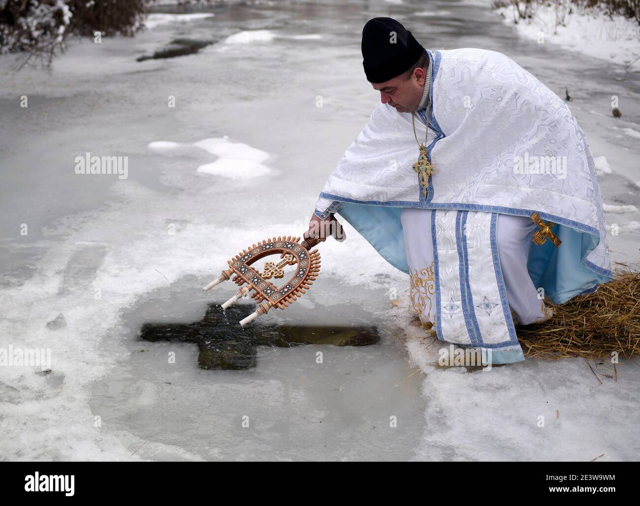 Epiphany blessing waters hi-res stock photography and images - Alamy