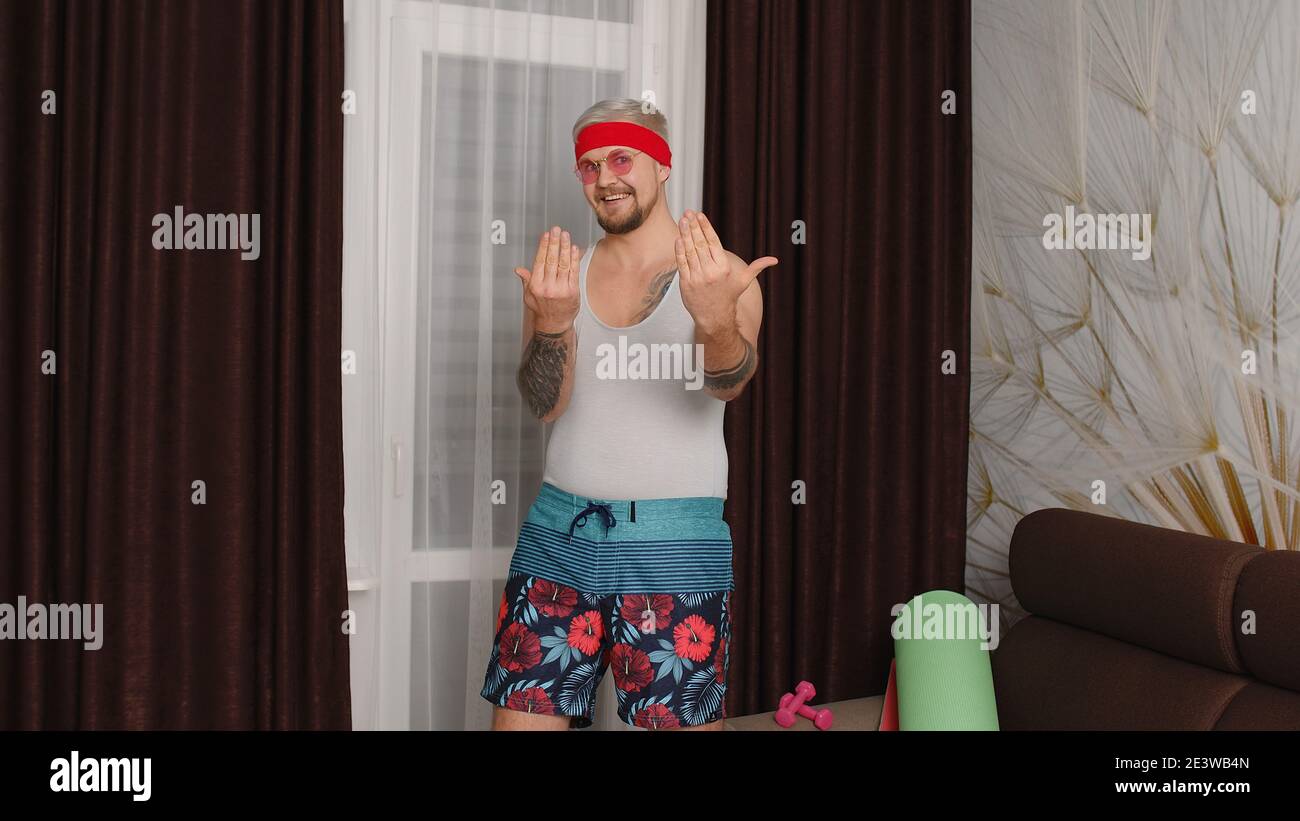 Fat man dancing hi-res stock photography and images - Alamy