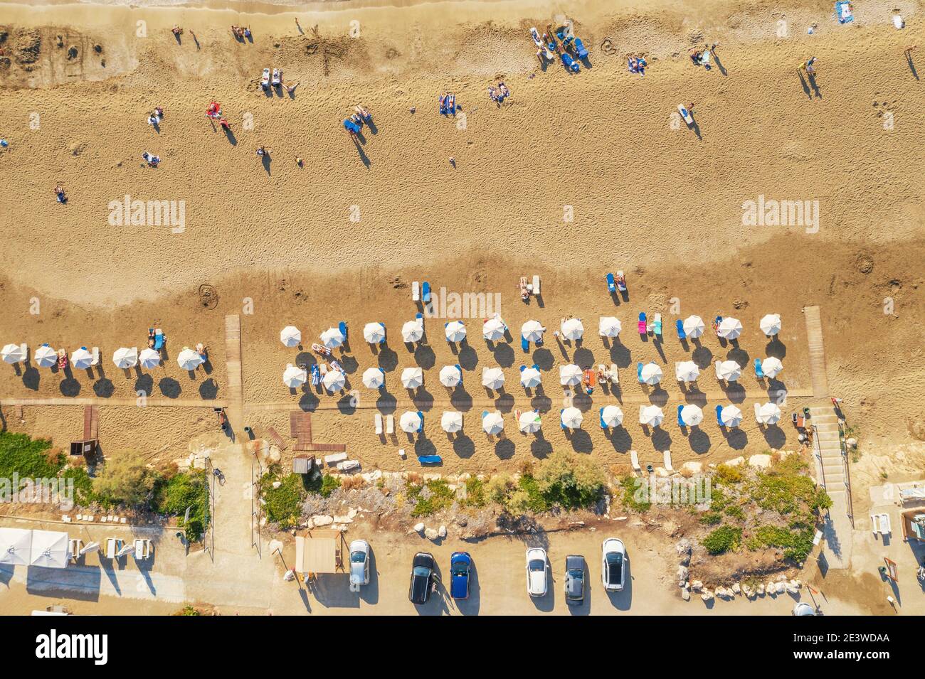 Aerial view sandy tropical hi-res stock photography and images - Alamy
