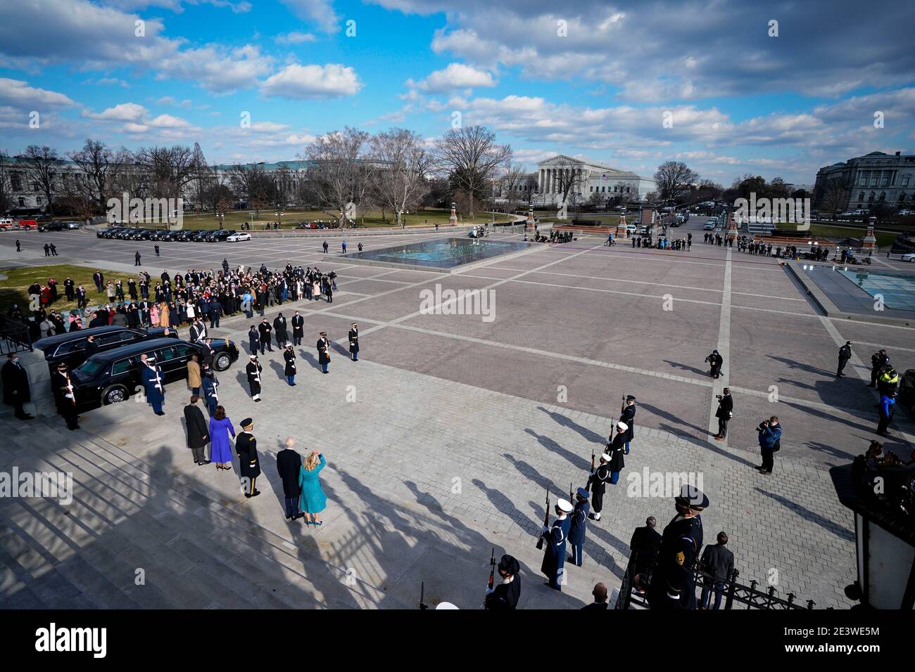 Washington, DC. 20th Jan, 2021. WASHINGTON, DC - JANUARY 20: President ...