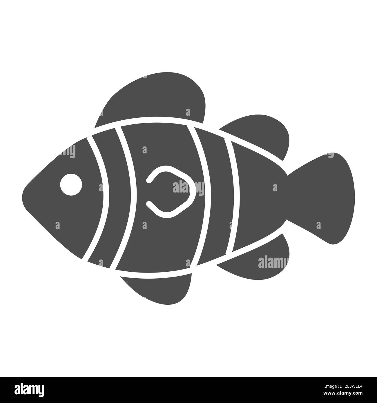 Clown Fish Silhouette