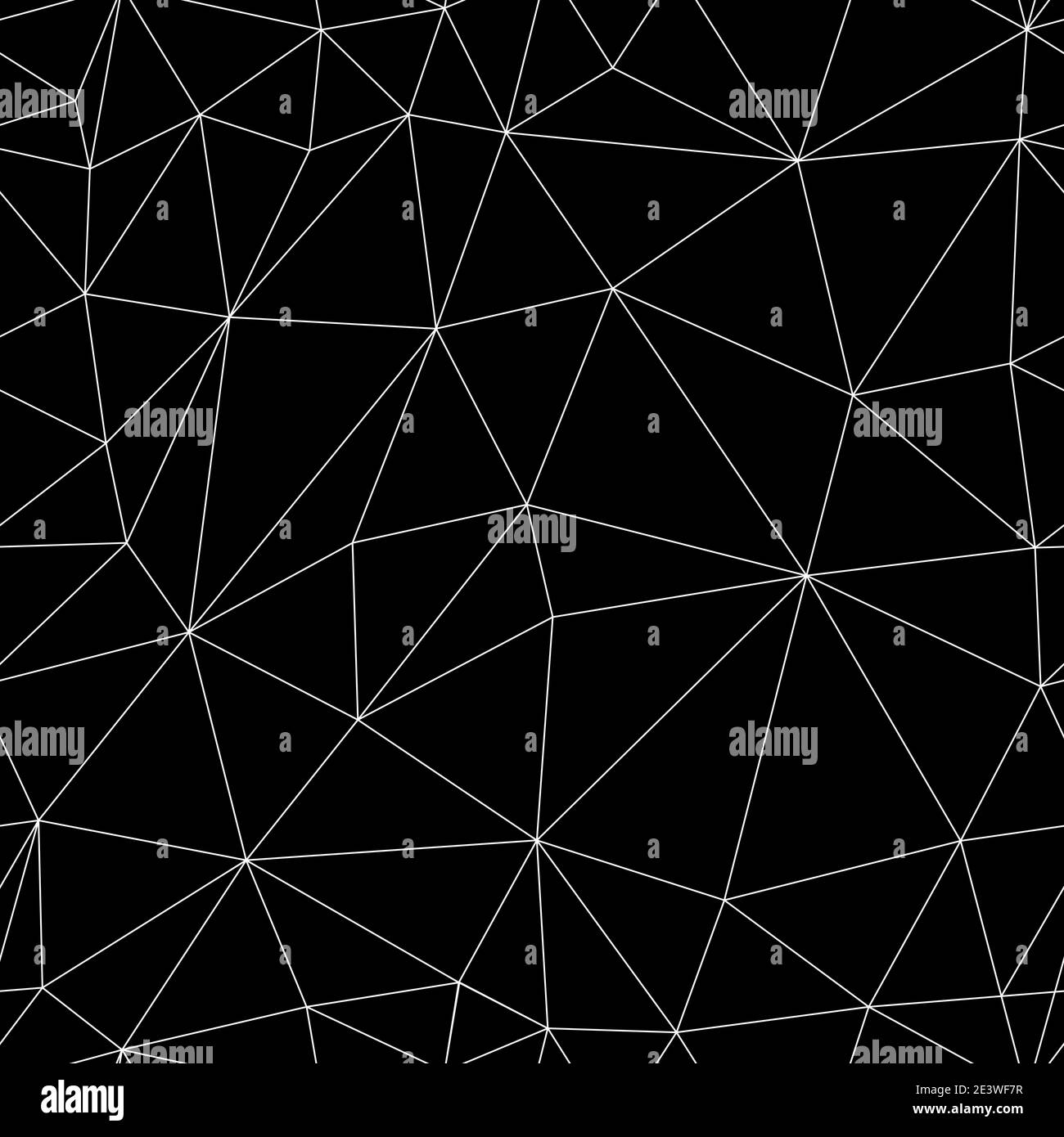 Vector seamless background. Triangulation. Polygonal mesh. Spider mesh ...