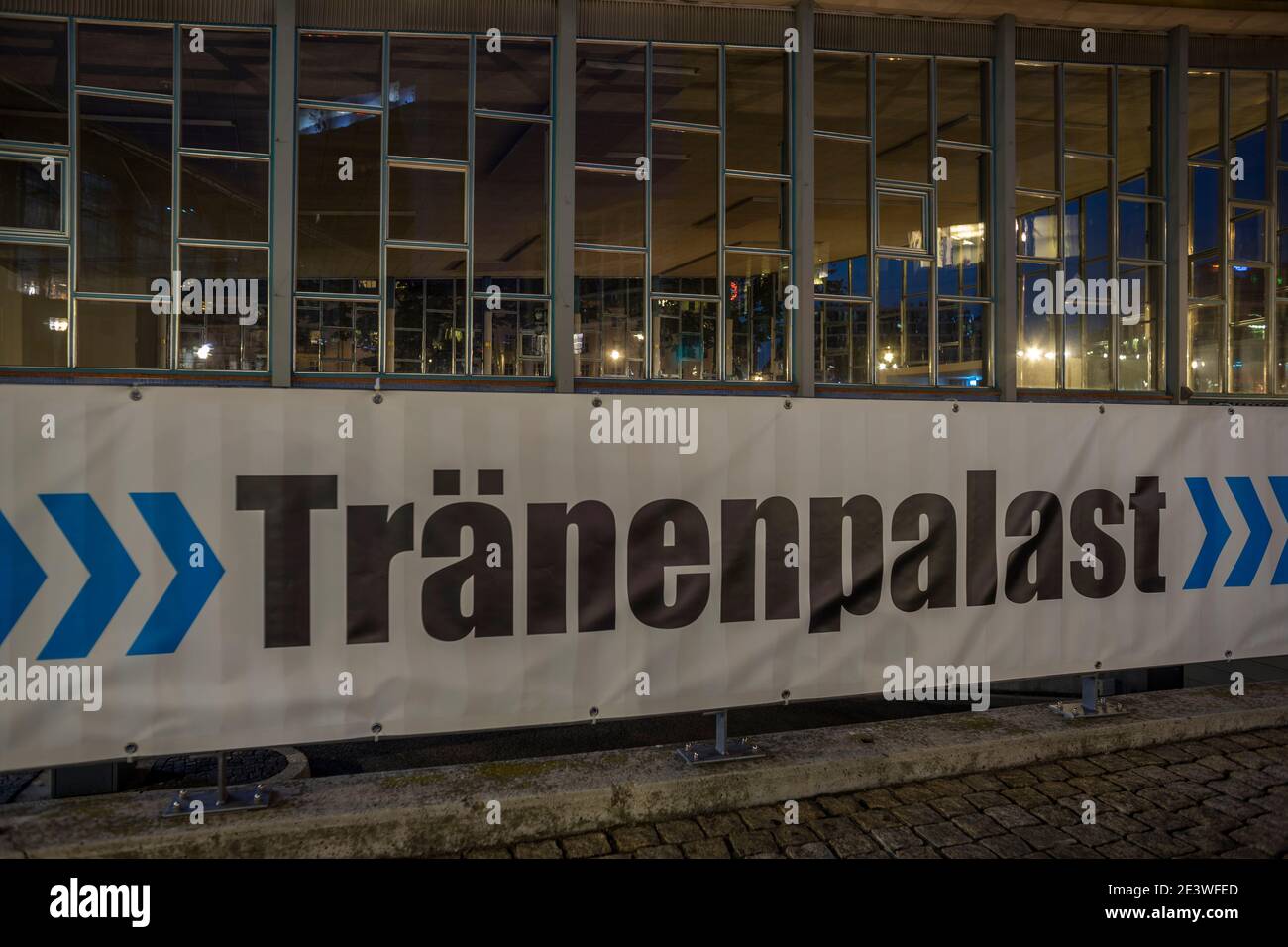 The side of the former border crossing between East Berlin and West ...
