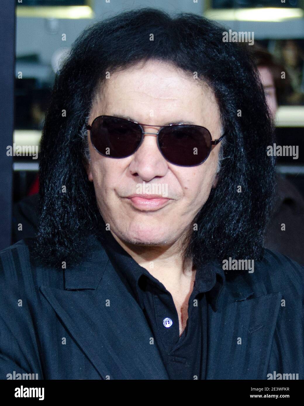 January 14, 2013: Gene Simmons attends at the Los Angeles premiere of ...