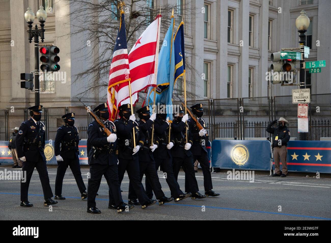U s capitol police color guard hi-res stock photography and images - Alamy