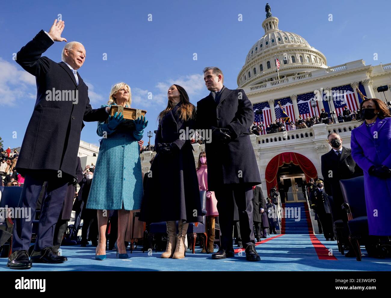 Joe Biden is sworn in as the 46th president of the United States by ...