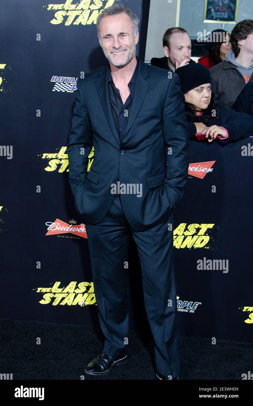 January 14, 2013: Timothy V. Murphy attends at the Los Angeles premiere ...