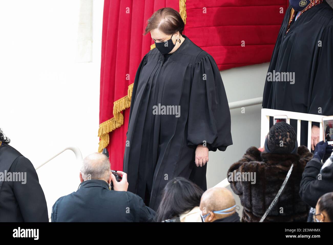 Washington, USA. 20th Jan, 2021. Associate Justice Elena Kagan during ...