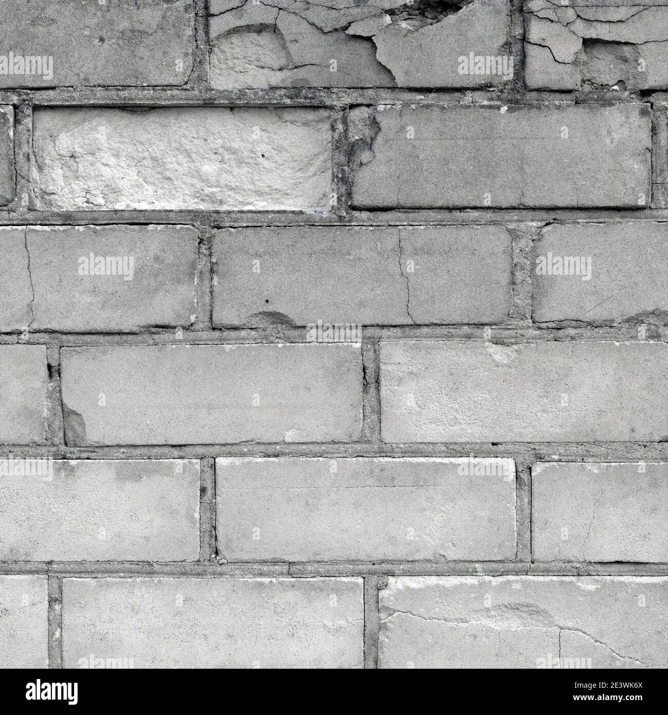 White light grey old aged weathered fine brick wall texture, grungy ...