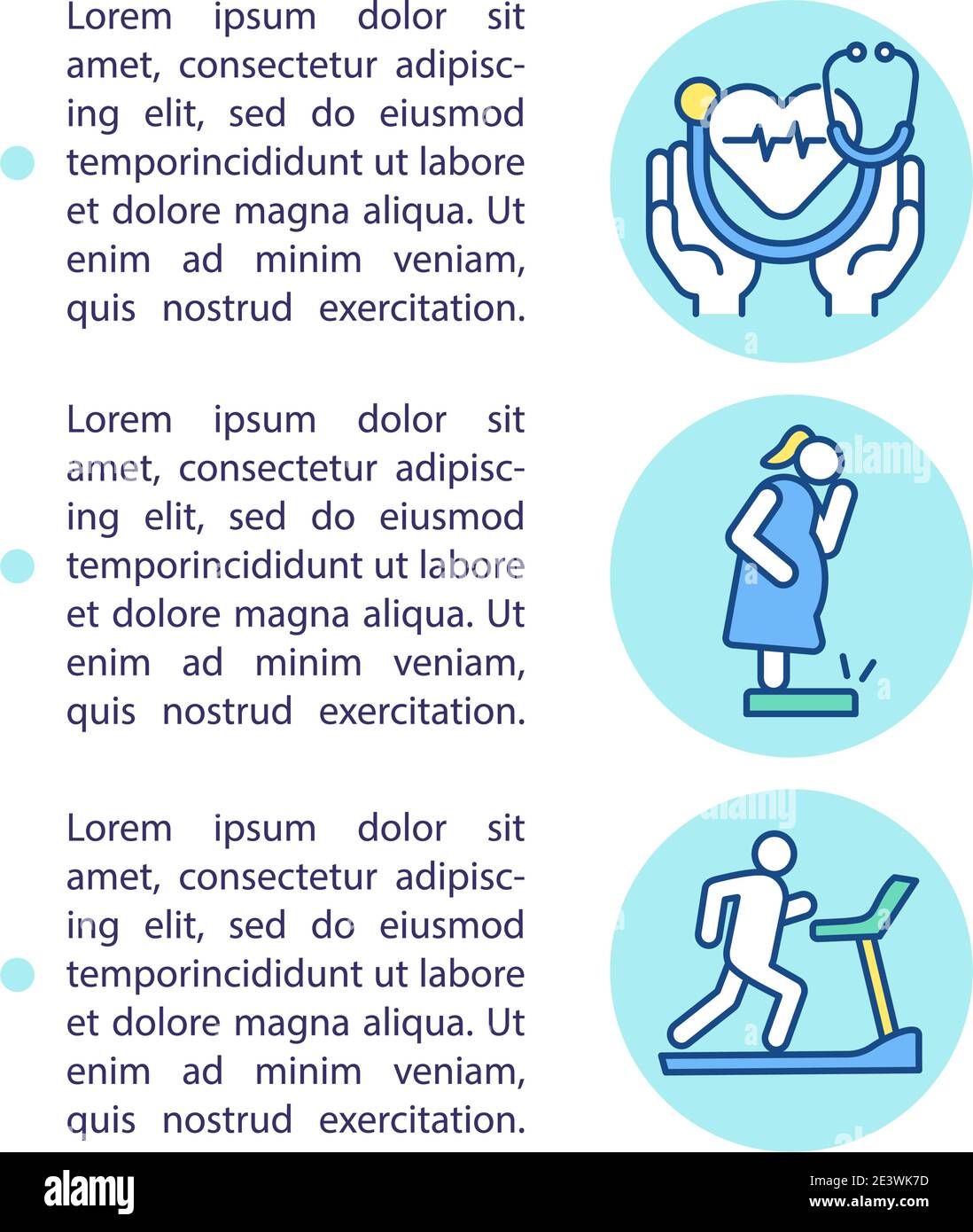 Preventative health practices concept icon with text Stock Vector Image ...