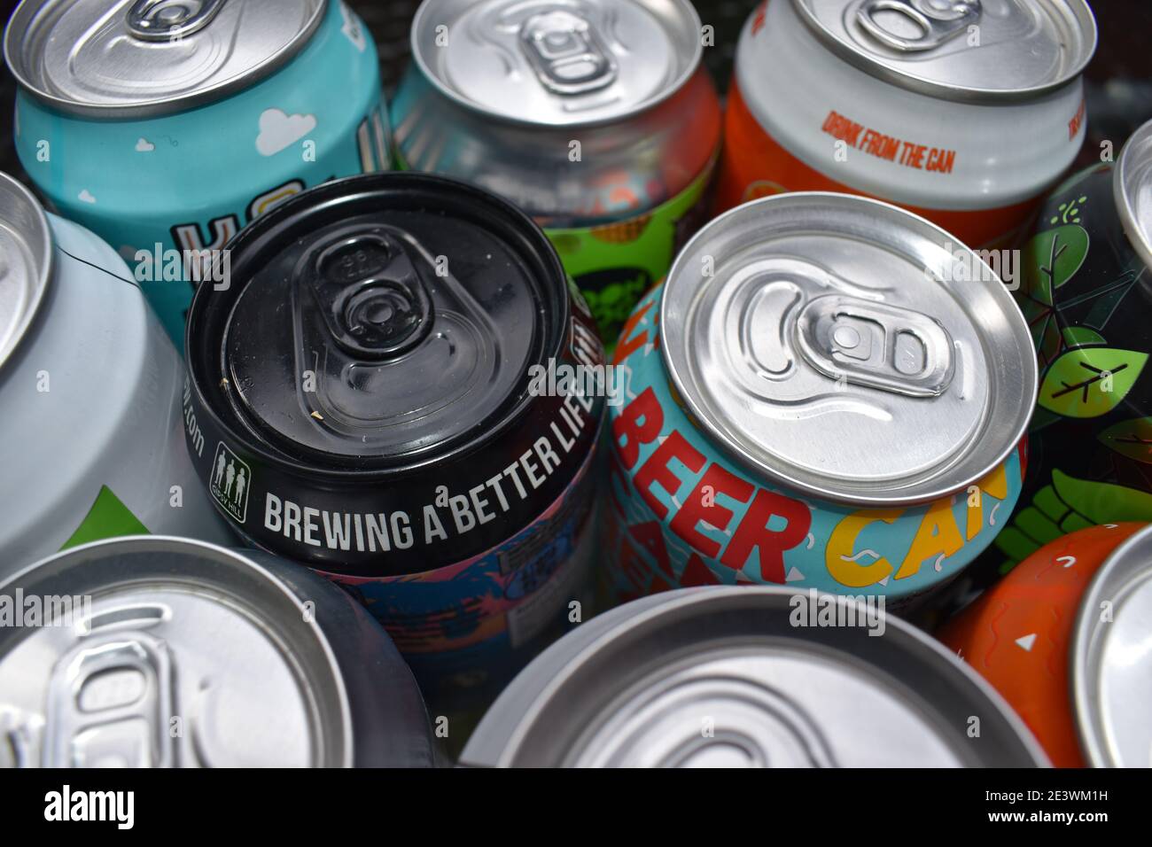 Brewing better life by GipSy Hill brewery next to Beer Can tropical ...